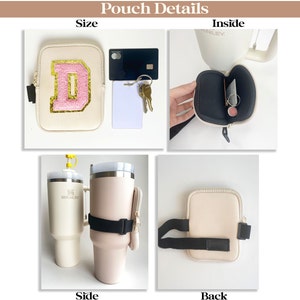 Custom Tumbler Pouch Water Bottle Pouch Personalized Tumbler Bag ...