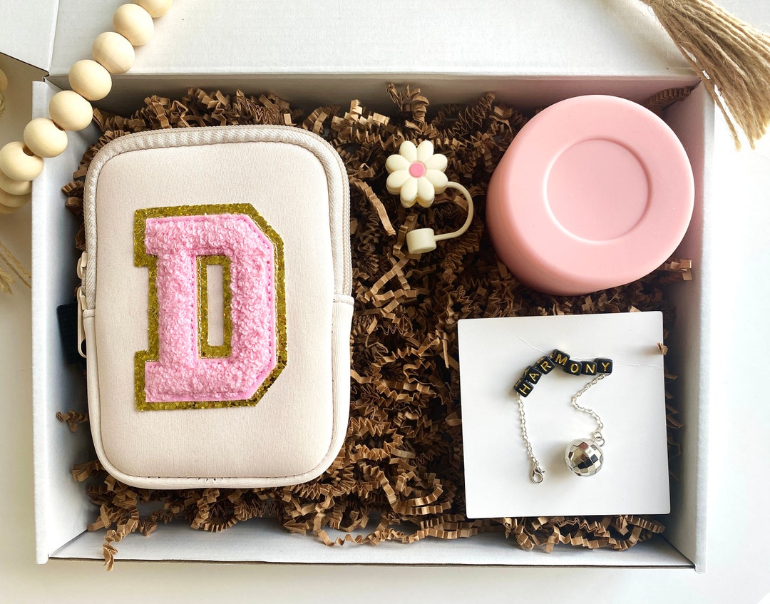 Custom Tumbler Lover Gift Set Chenille Tumbler Pouch Tumbler Accessory ...