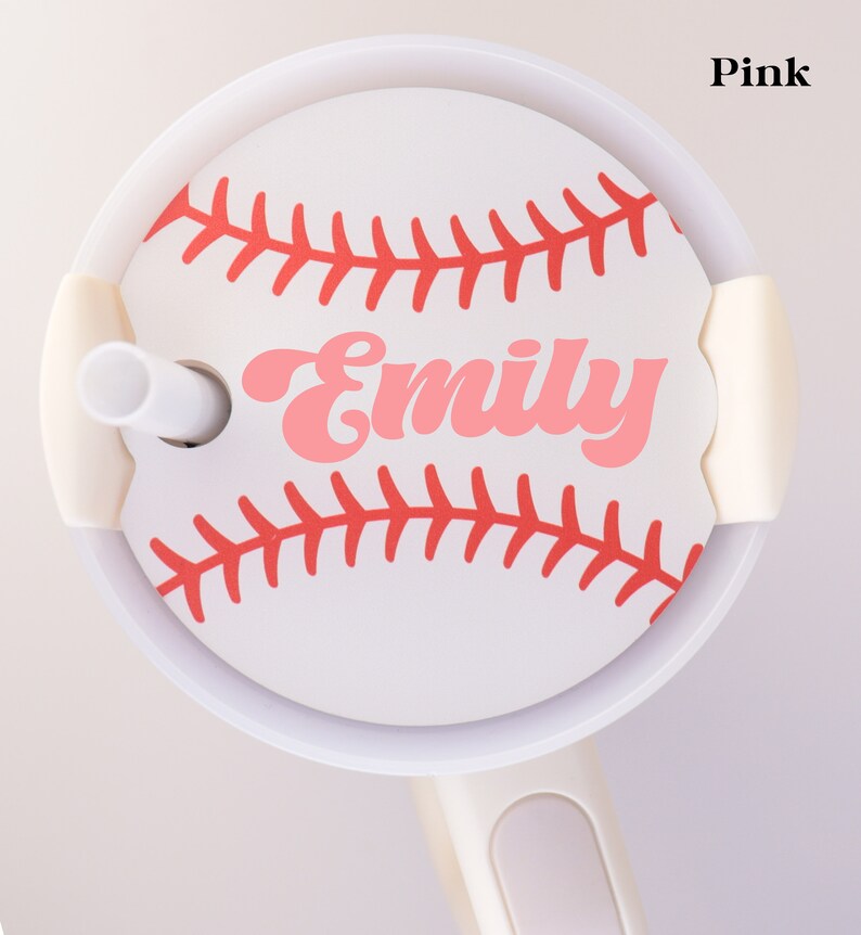Baseball Tumbler Name Plate Custom Name Tag for 30 Oz 40 Oz STL Cup ...