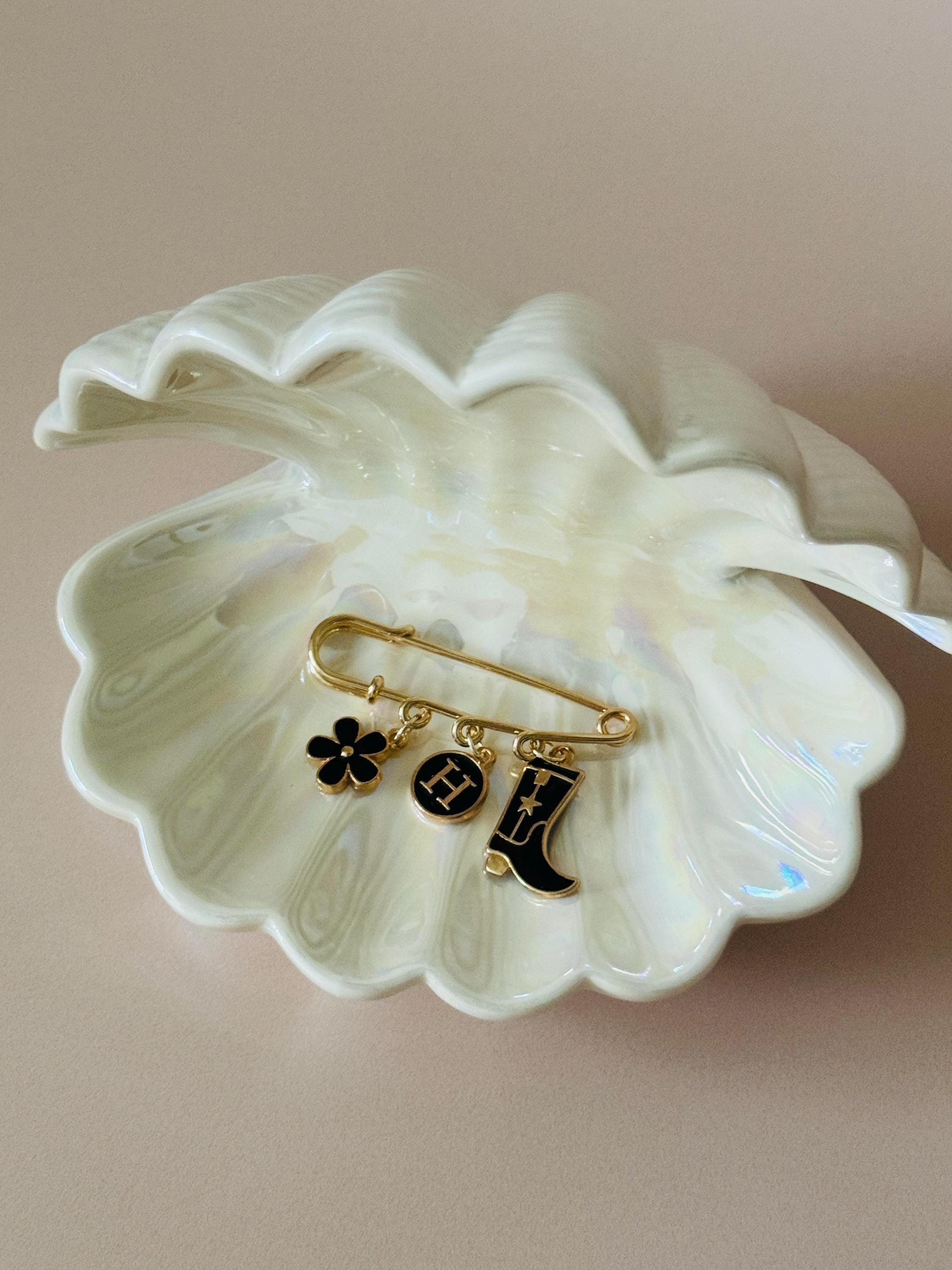 Custom Broach Pin Personalized Safety Pin Newborn Gift for New Mom ...