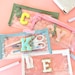 Personalized Clear Pencil Holder Custom Name Pencil Bag Back to School ...
