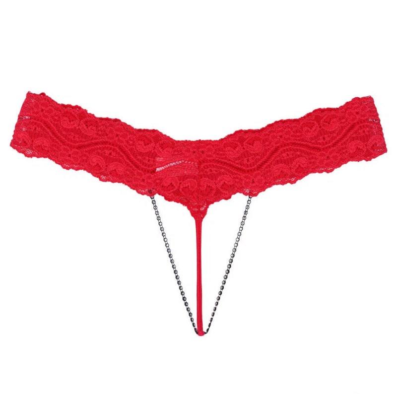 Thong Open Crotch Panties See Through Panties Uncensored Lingerie