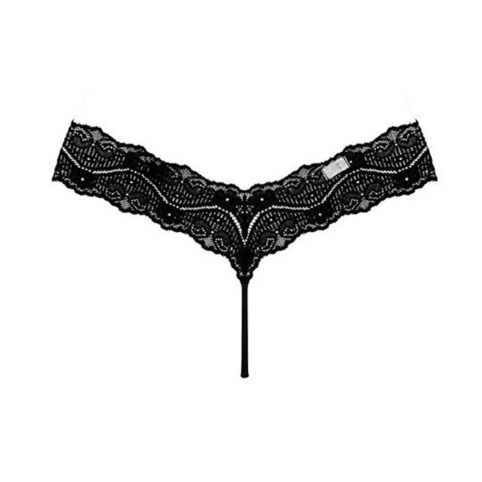 Thong Open Crotch Panties See Through Panties Uncensored Lingerie