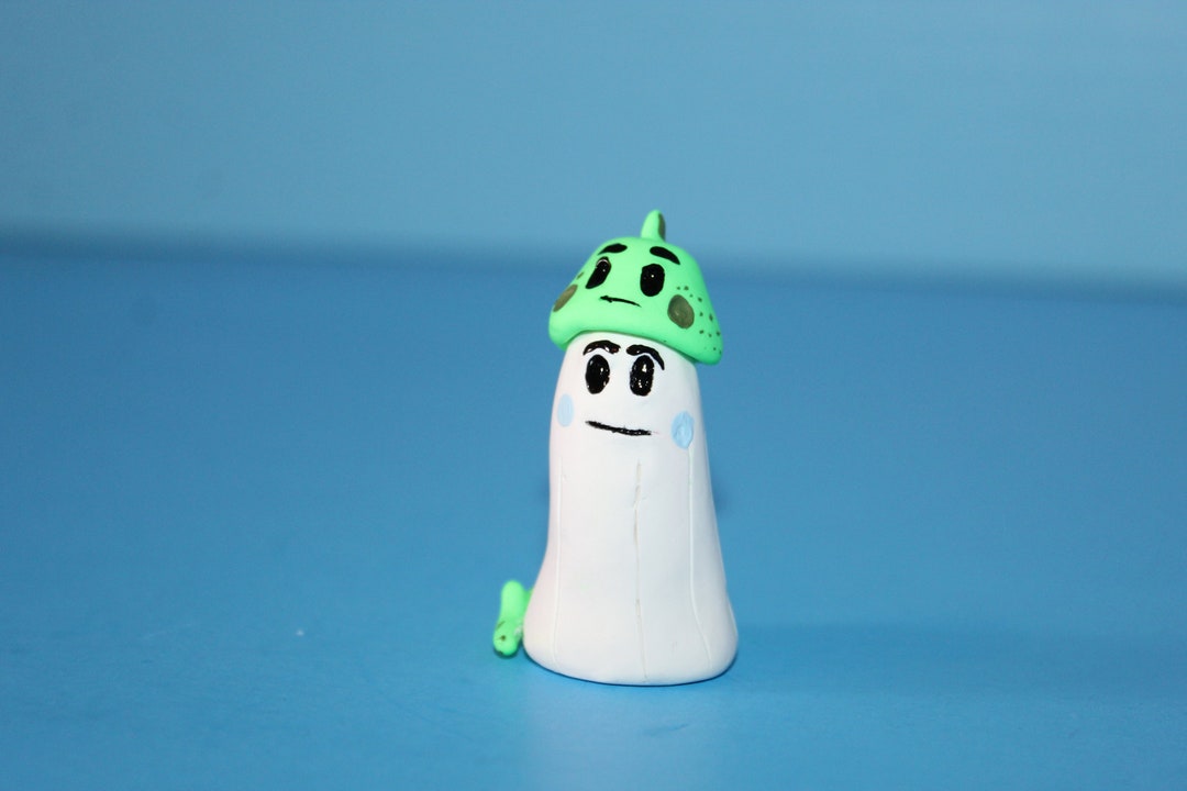 Handmade Dino Ghost Desk Buddy| Small Cute Spirit Collectible ...