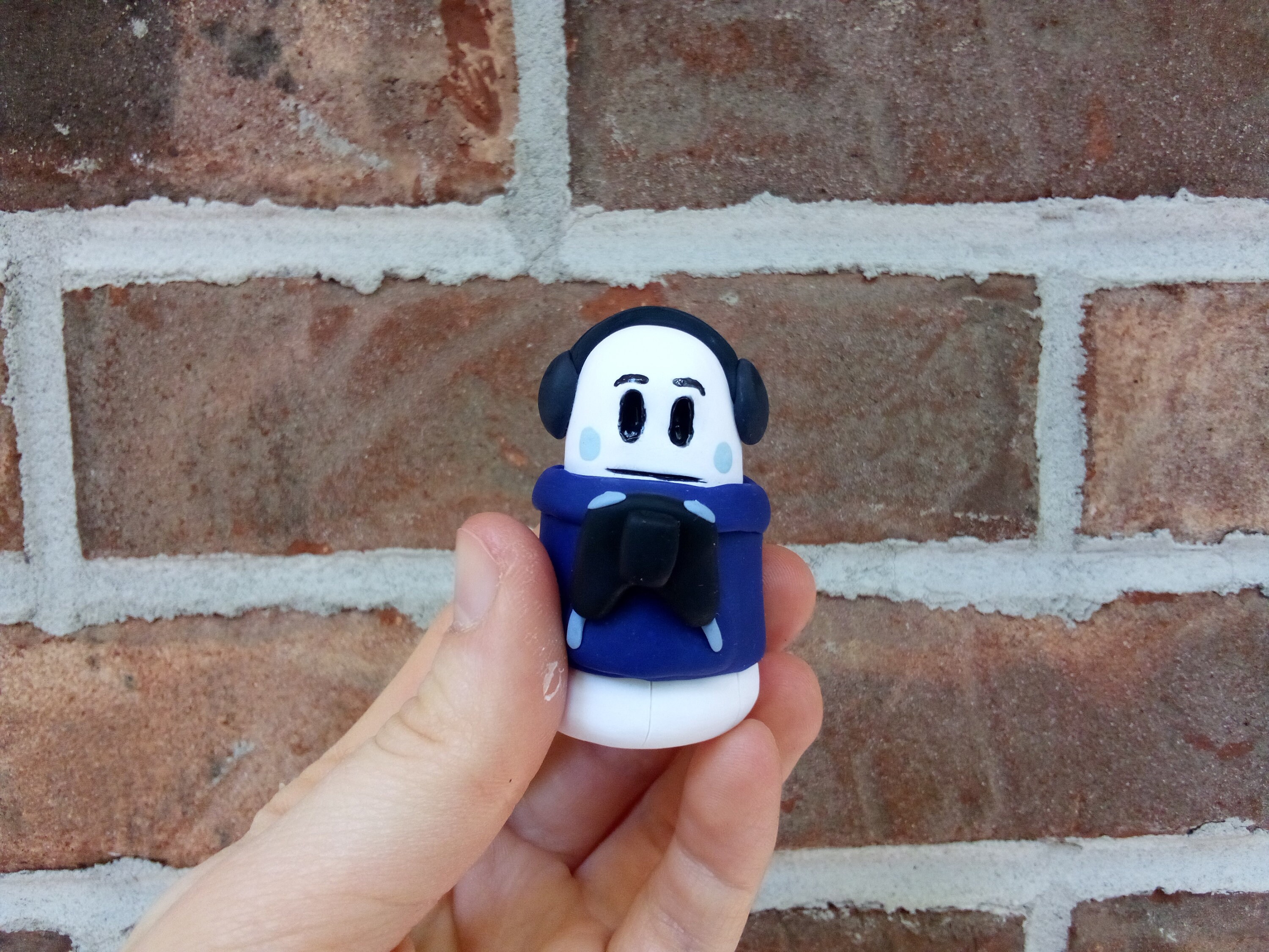 Handmade Gamer Ghost Desk Buddy| Gamer Boyfriend Gift| Video Game Decor ...