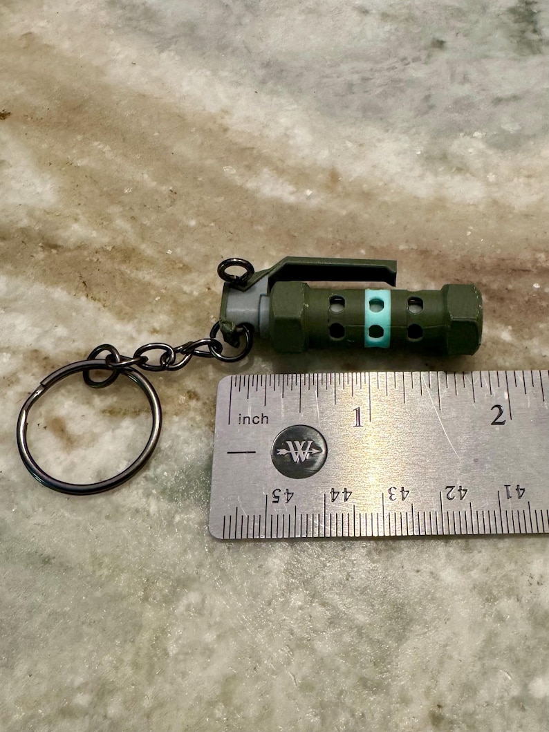 Flashbang Grenade Keychain – Tactical 3D Printed Fidget Toy - Etsy