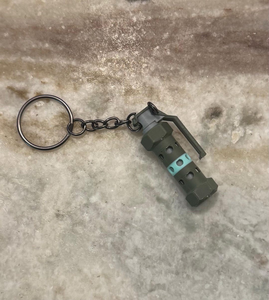 Mini Flashbang Keychain V2– Tactical-inspired 3D Printed Fidget Toy ...