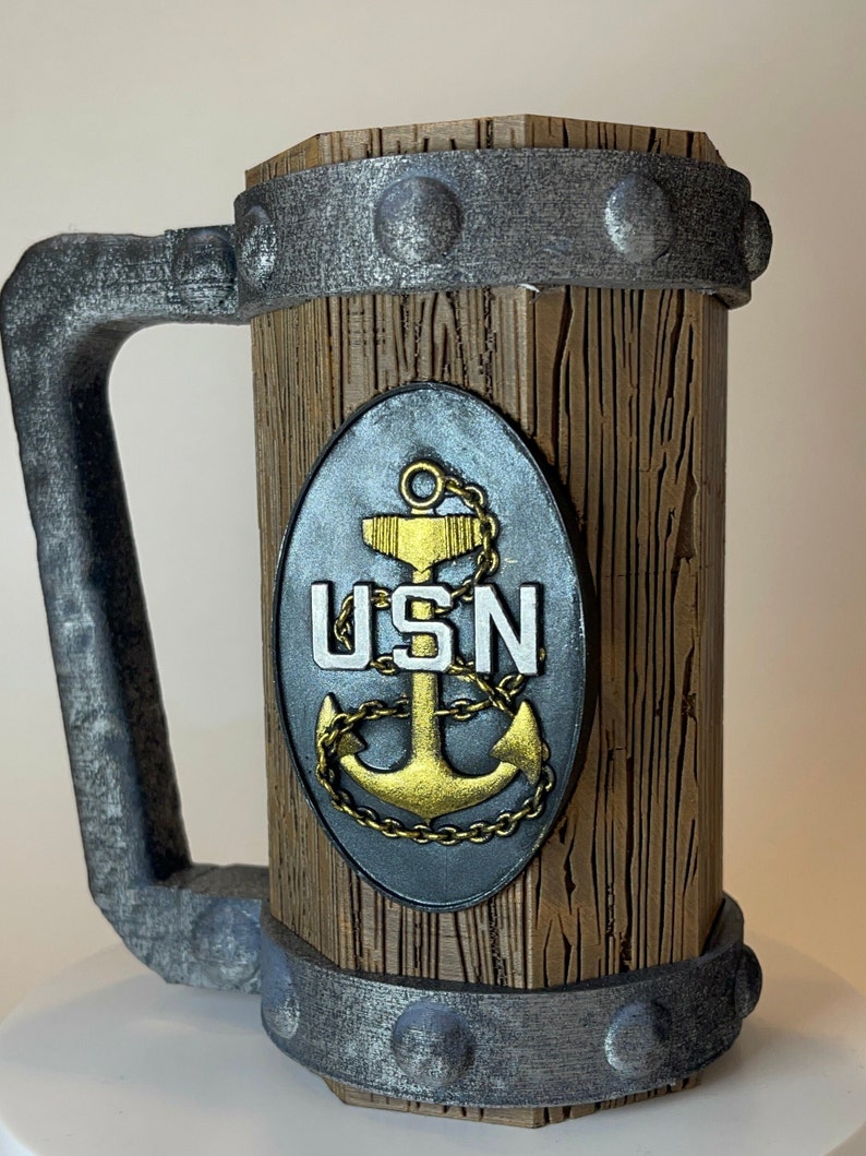 3d Printed and Hand Painted CPO SCPO MCPO Tankard for 12oz and - Etsy