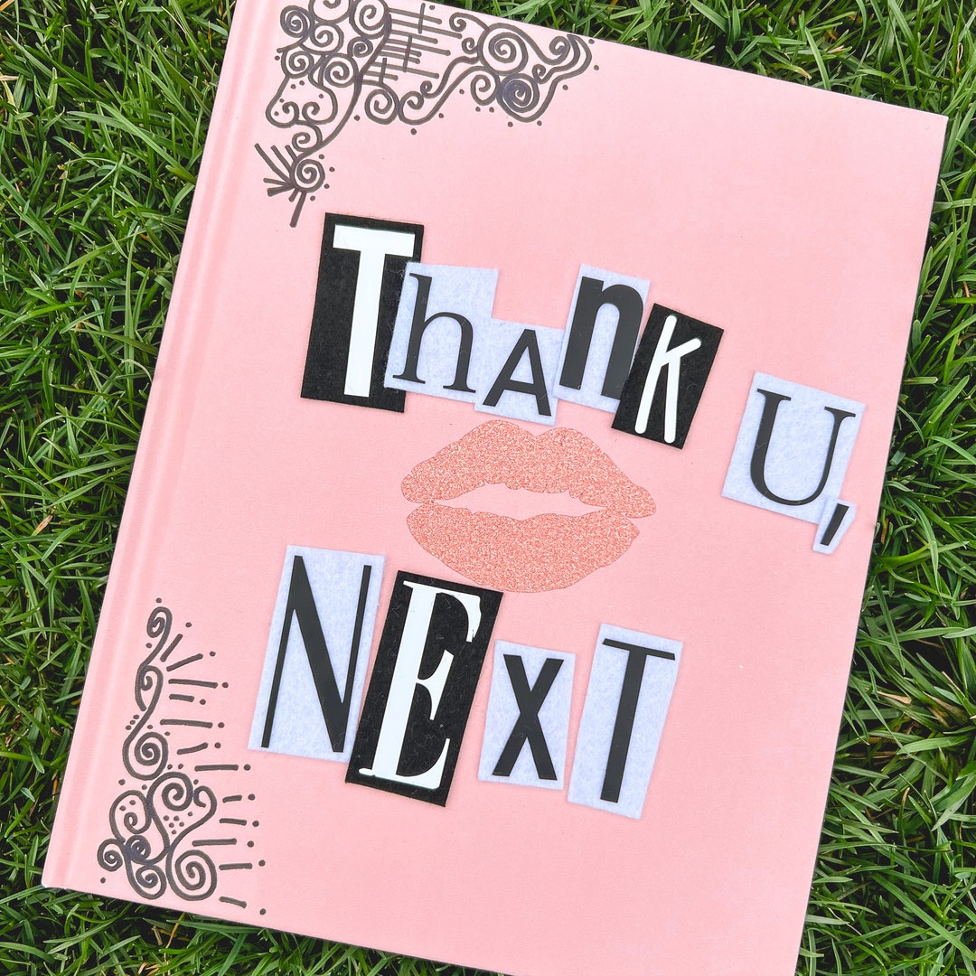 Thank U Next Themed Book! - Etsy