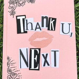 Thank U Next Themed Book! - Etsy