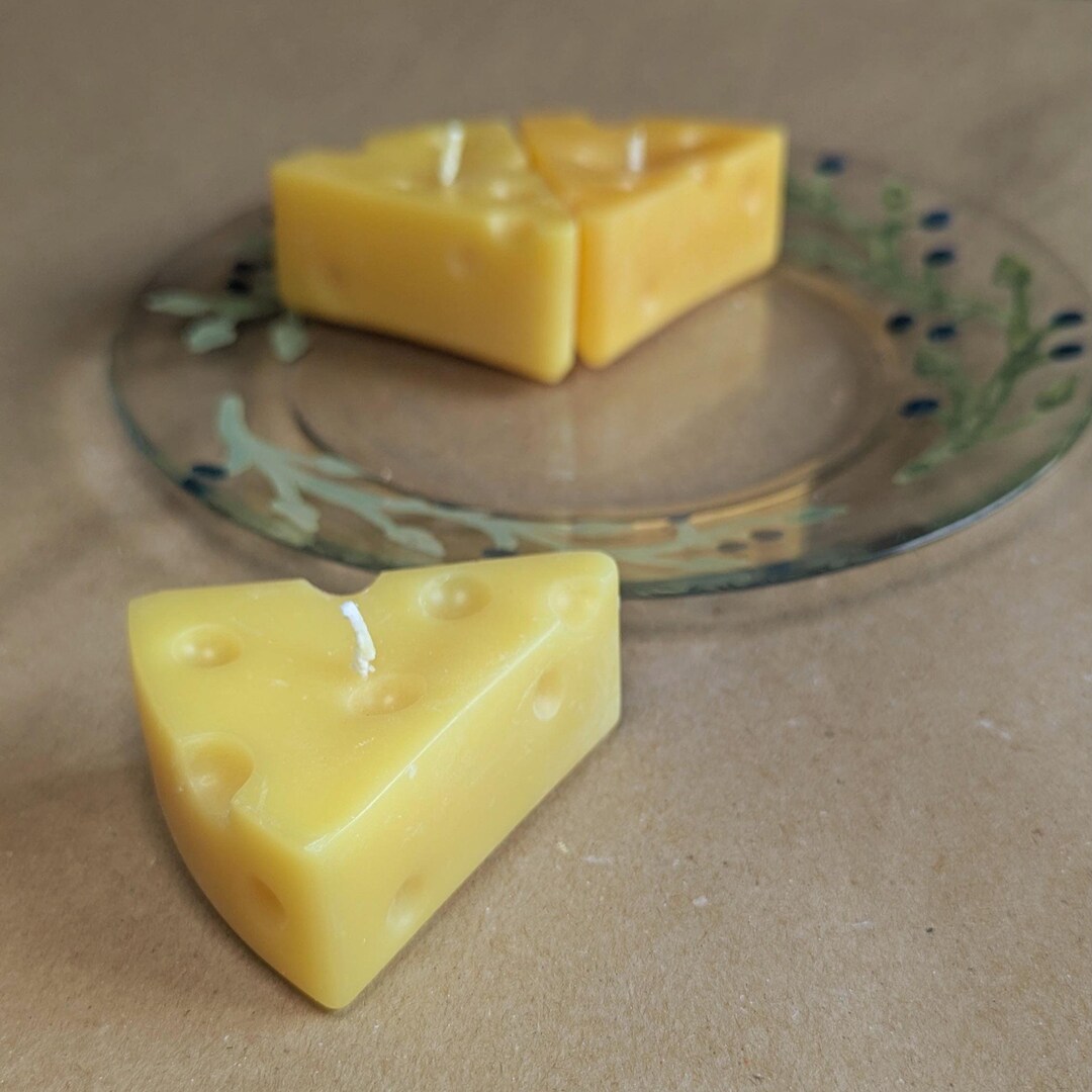 Cheese Candle | Novelty Funny Unique Candle | Home Decor - Etsy
