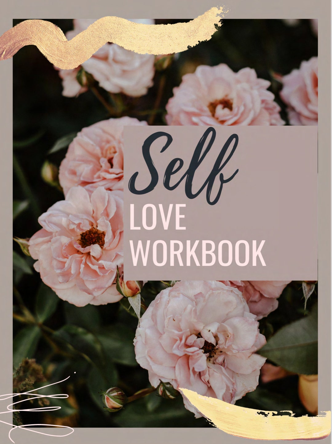 Self Love Work Book | Digital Self Love Journal | Digital Wellness Work ...