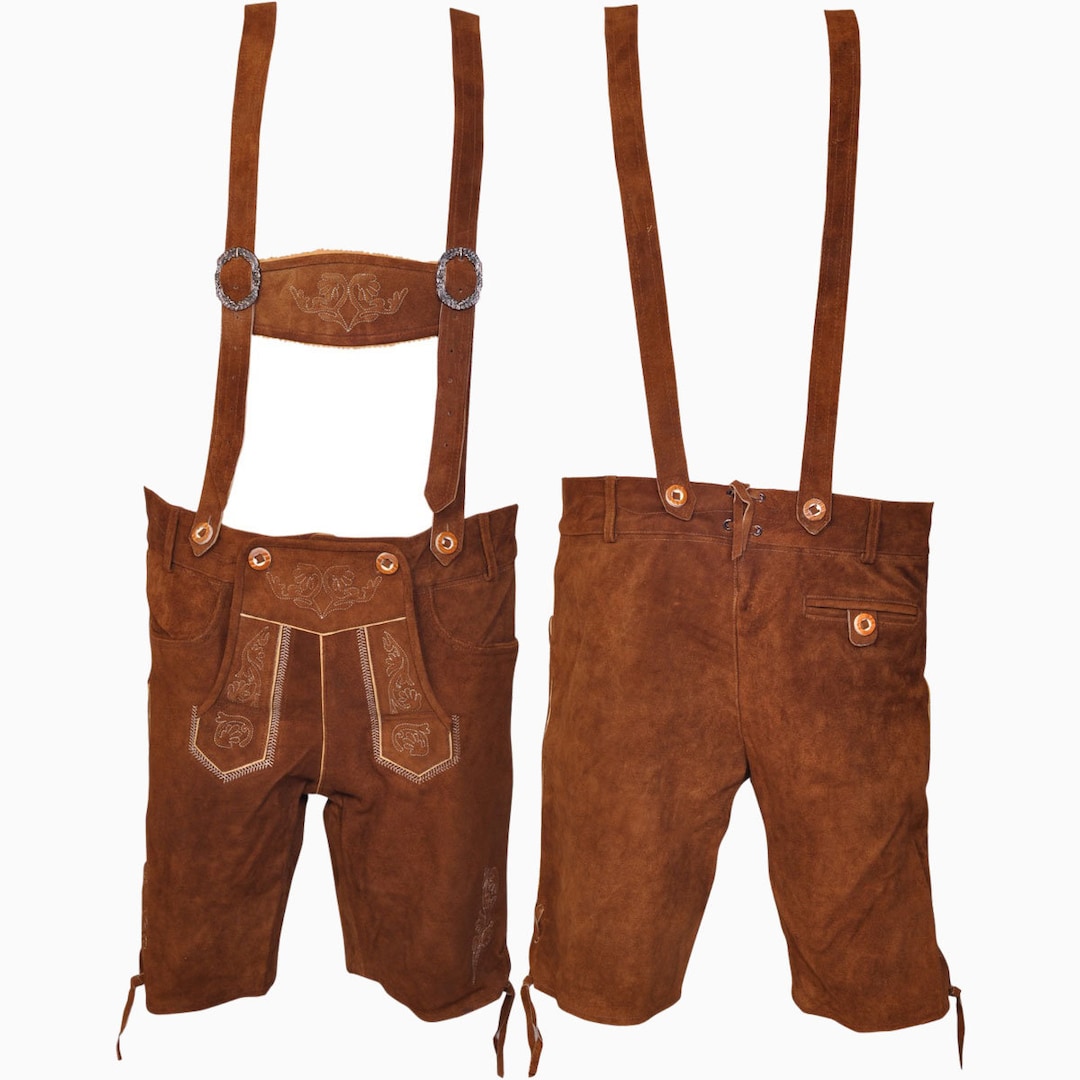 German Traditional Bavarian Oktoberfest Lederhosen for Men Use ...