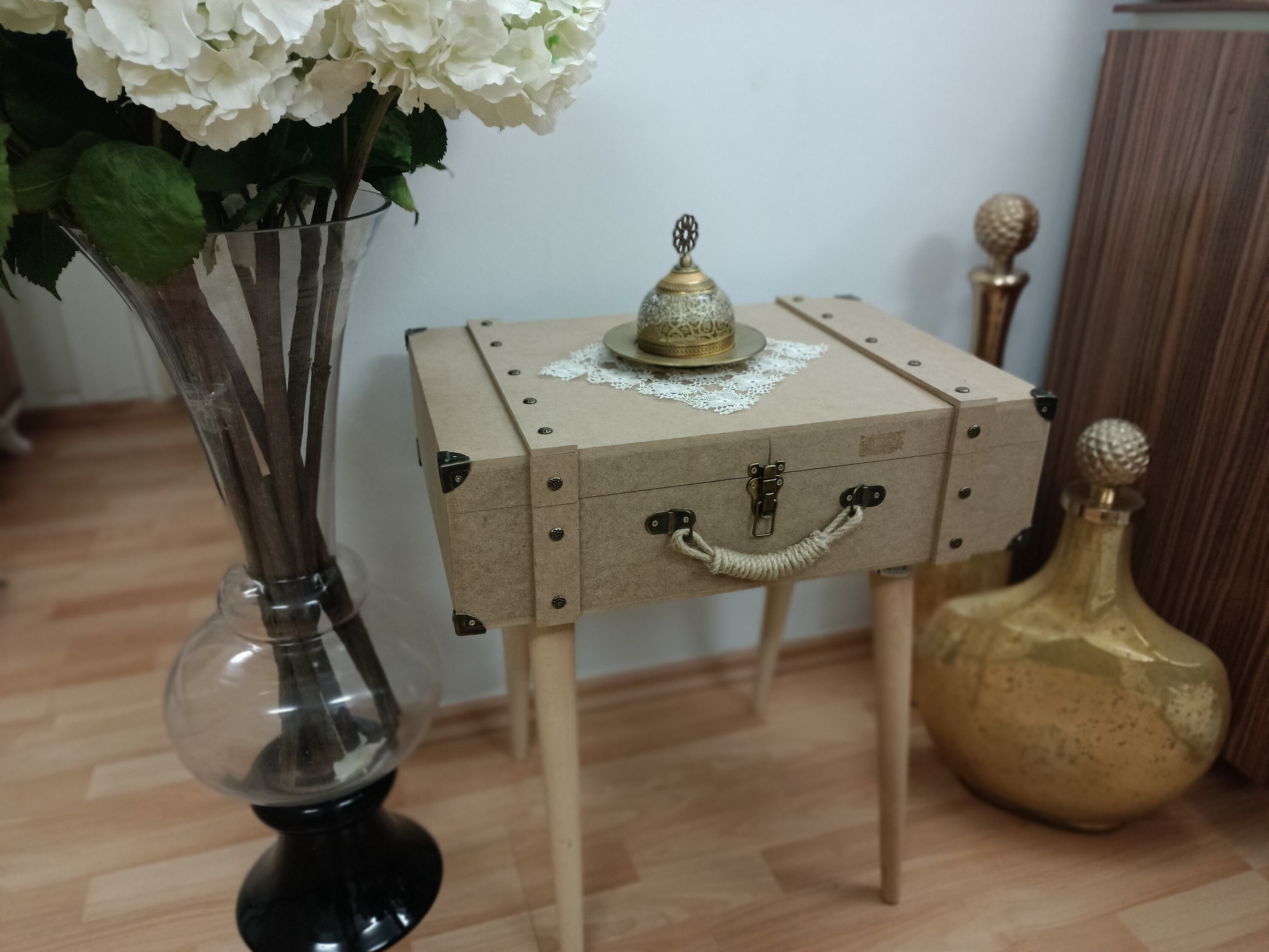 Nostalgic Suitcase Coffee Table, Mid Century Modern, Handmade Furniture ...