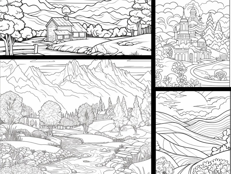 3000 Coloring Pages Bundle Cat Dog Dolphin - Etsy