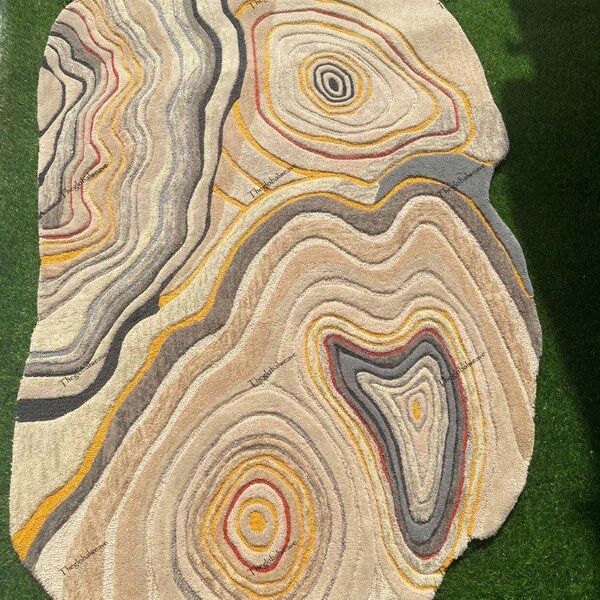 Irregular Rug - Etsy