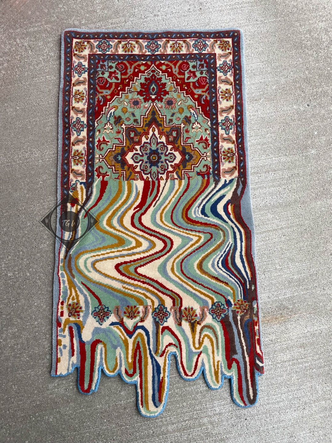 Melting Rug Hand Tufted Rug for Drawing Room/living Room/ - Etsy