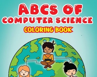 Computer Book Coloring - Etsy