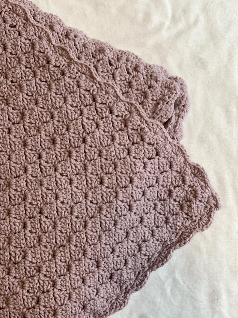 Tulip Stitch Crochet Blanket Pattern: Easy Flower Afghan (PDF Download ...