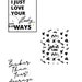 Notorious Big ONE Set of 12 Instant Download Printable Signs, Wall Art ...