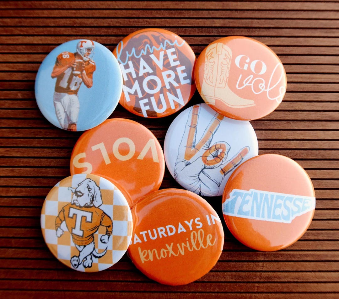 Tennessee Buttons - Etsy