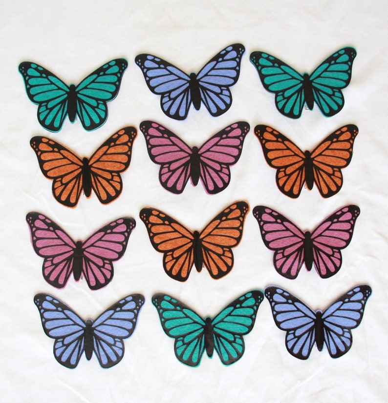 Monarch Butterfly Clip | Hair or Decor Accessory - Etsy