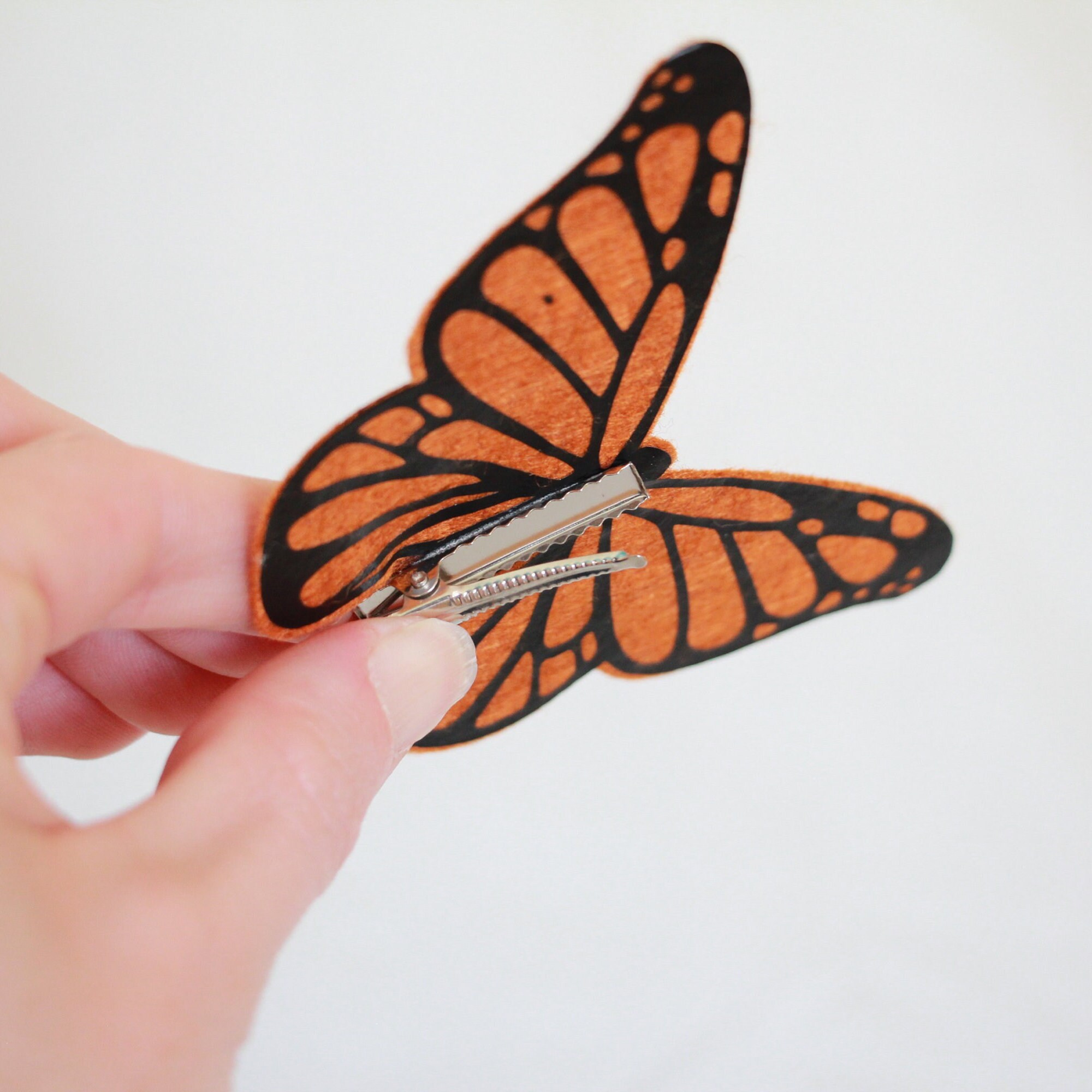 Monarch Butterfly Clip | Hair or Decor Accessory - Etsy