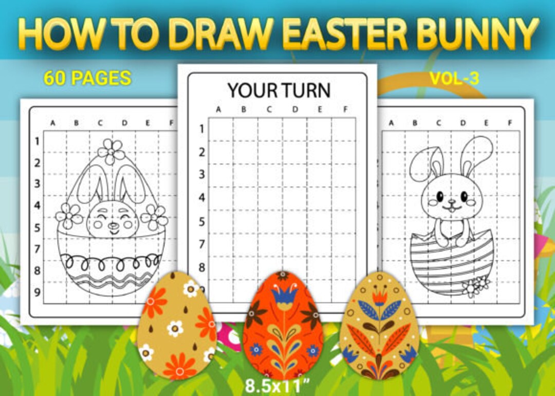 How to Draw Easter - Etsy