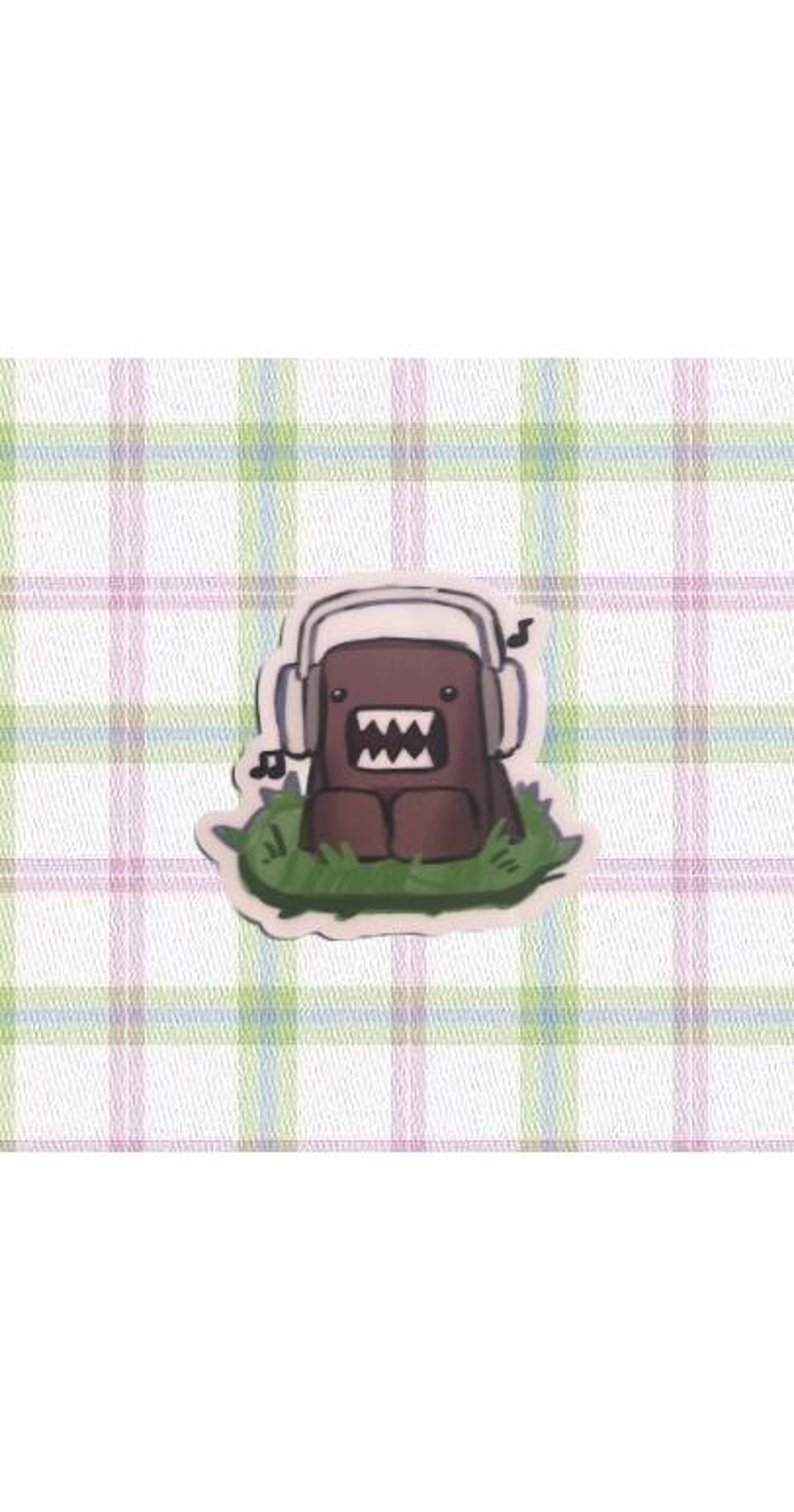 Cute Domo Music Lover Nostalgic Vinyl Sticker - 2” - Etsy