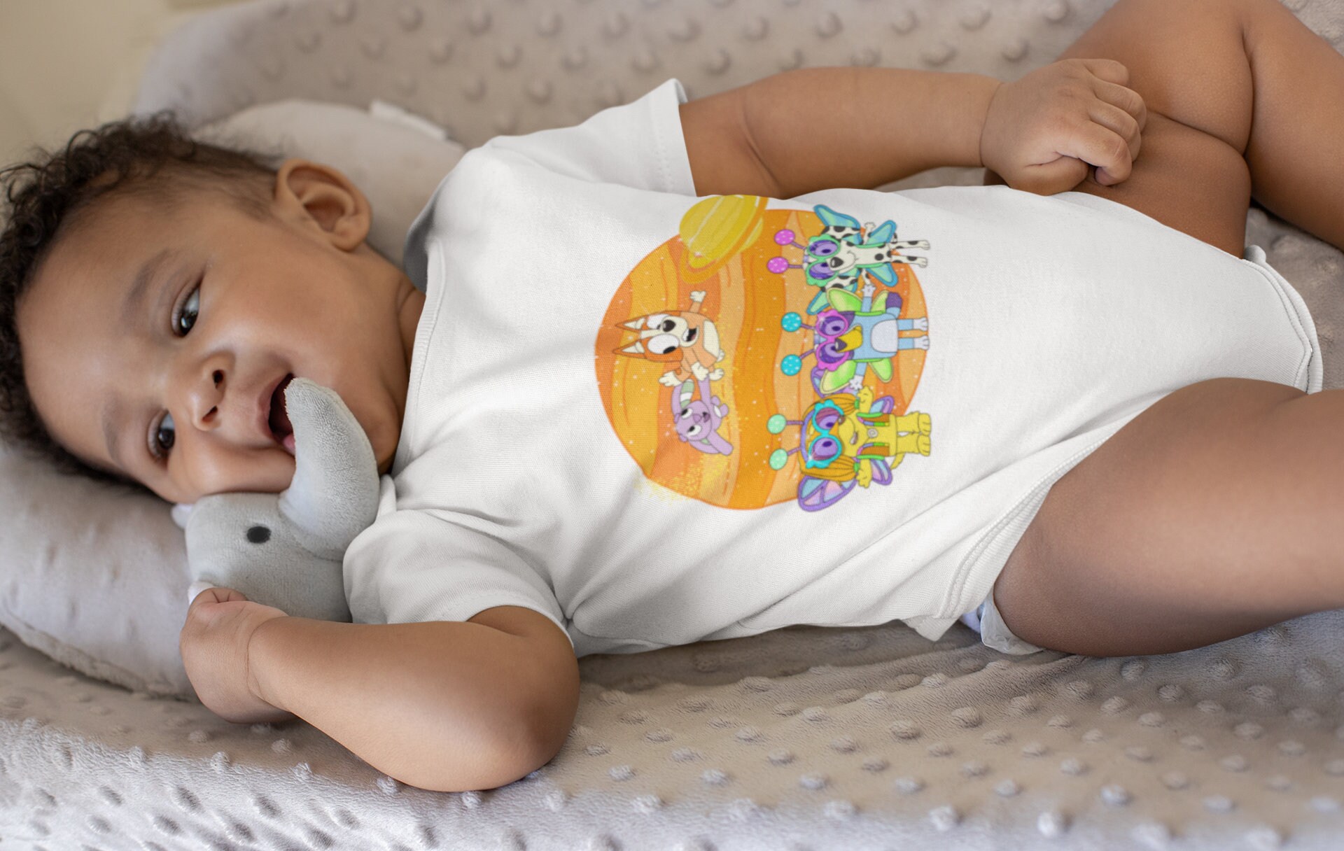 Bluey Sleepy Time Baby Onesie - Etsy