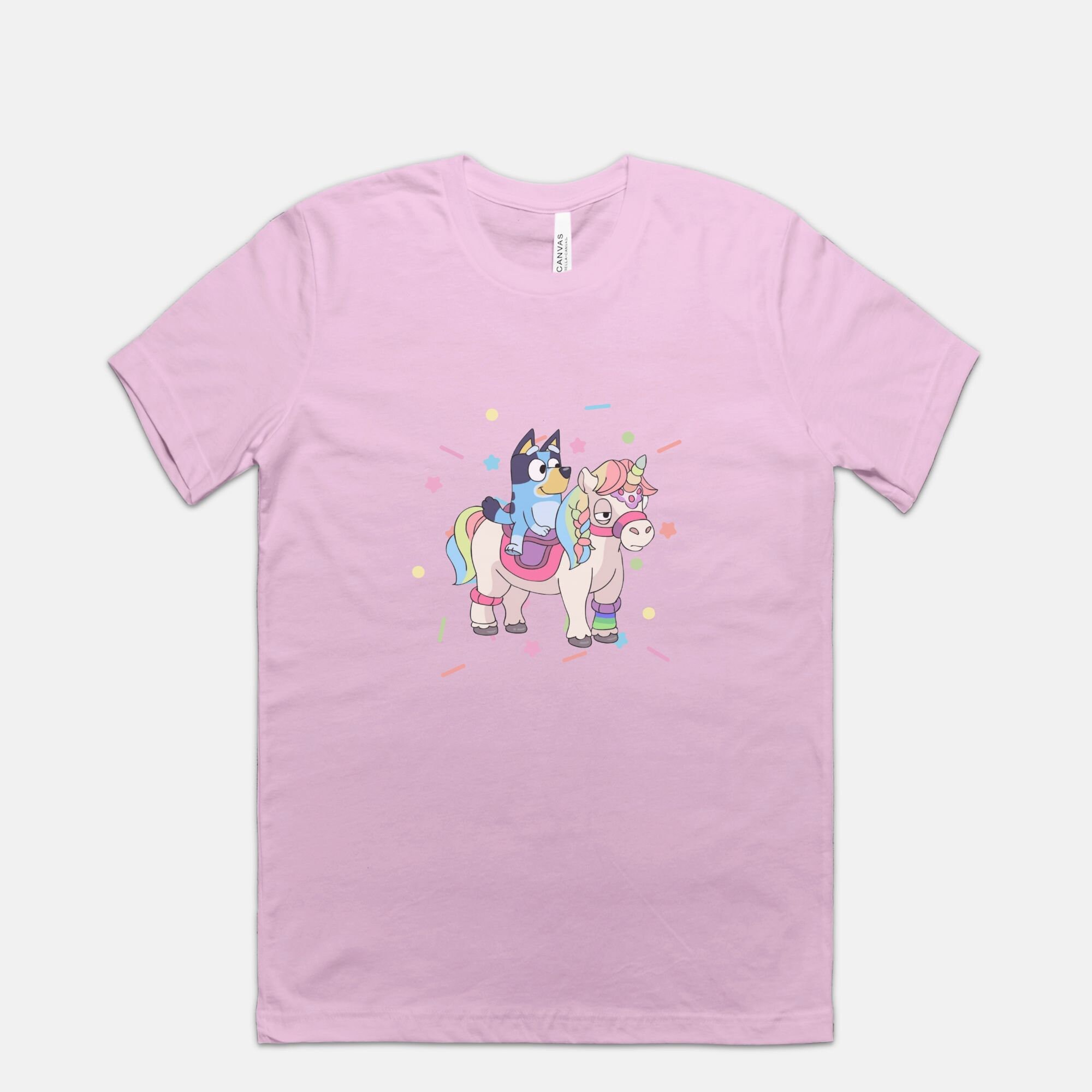 Bluey & Buttermilk the Unicorn Adult Tee - Etsy