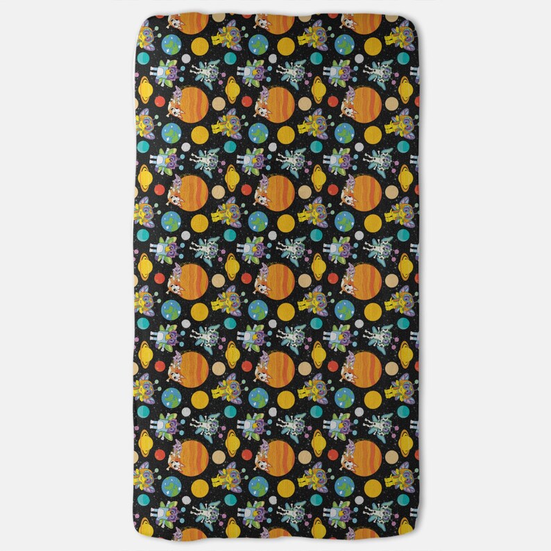 Bluey Sleepy Time Jersey Fitted Crib Sheet - Etsy