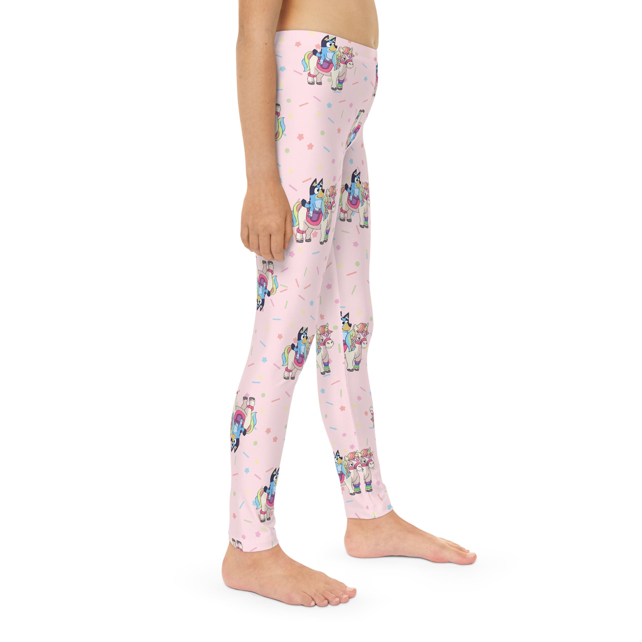 Bluey & Buttermilk the Unicorn Kids Leggings - Etsy