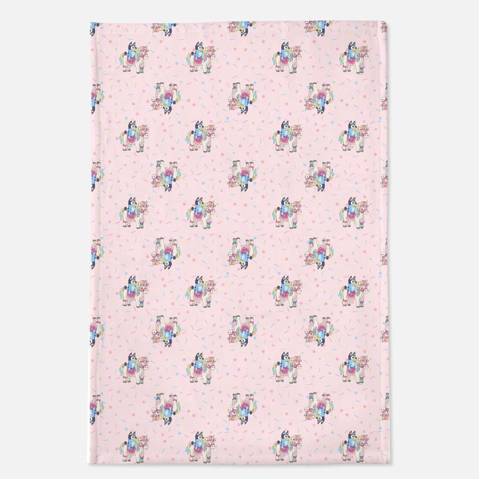 Bluey & Buttermilk the Unicorn Minky Blanket - 40" X 60" - Etsy