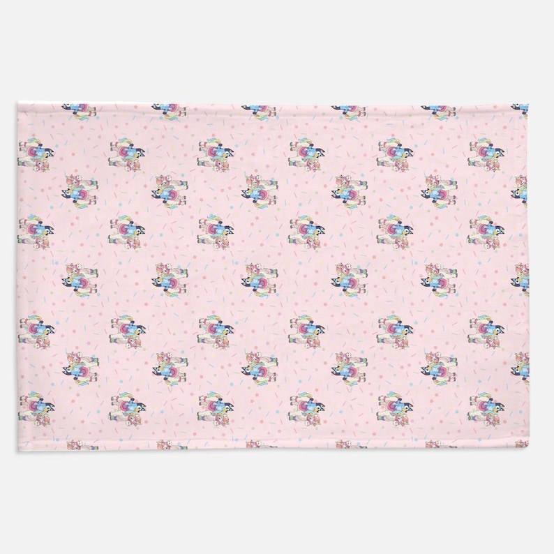 Bluey & Buttermilk the Unicorn Minky Blanket 40 X - Etsy