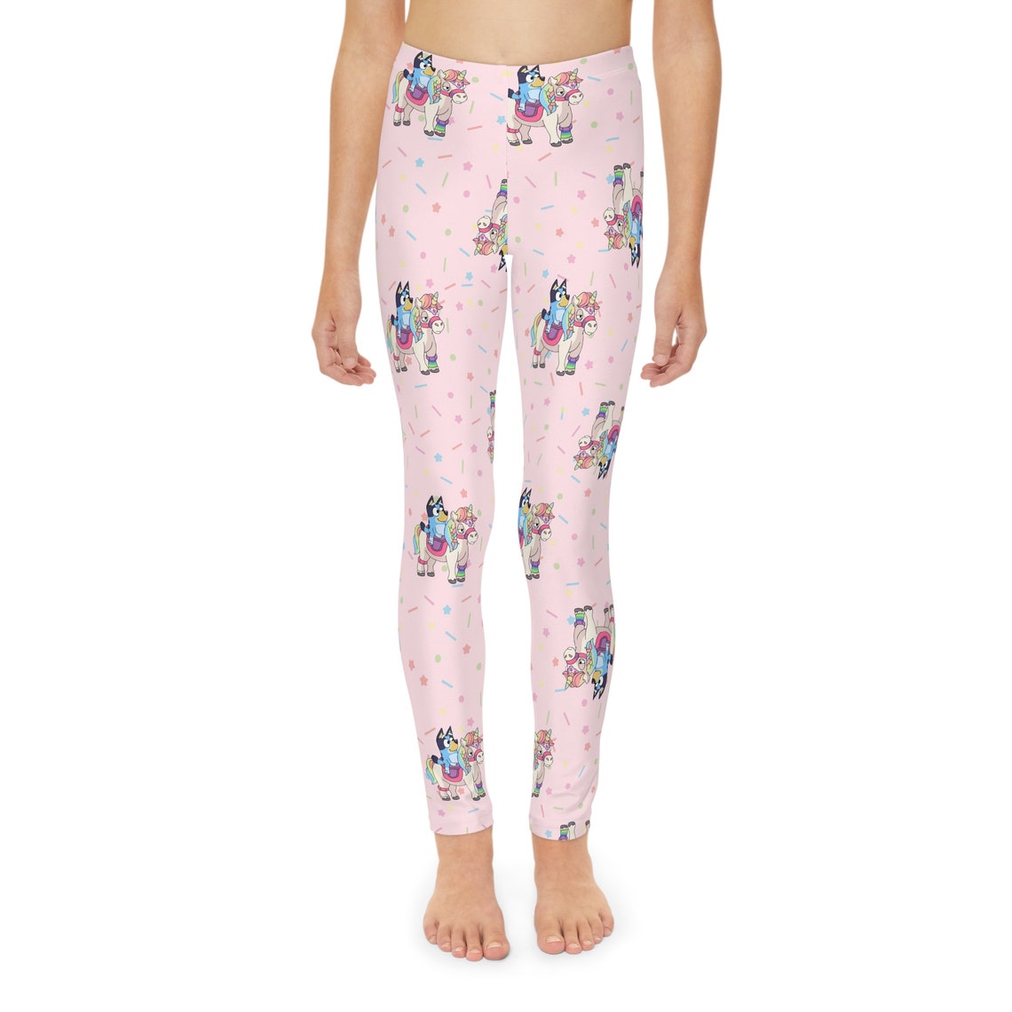 Bluey & Buttermilk the Unicorn Kids Leggings - Etsy
