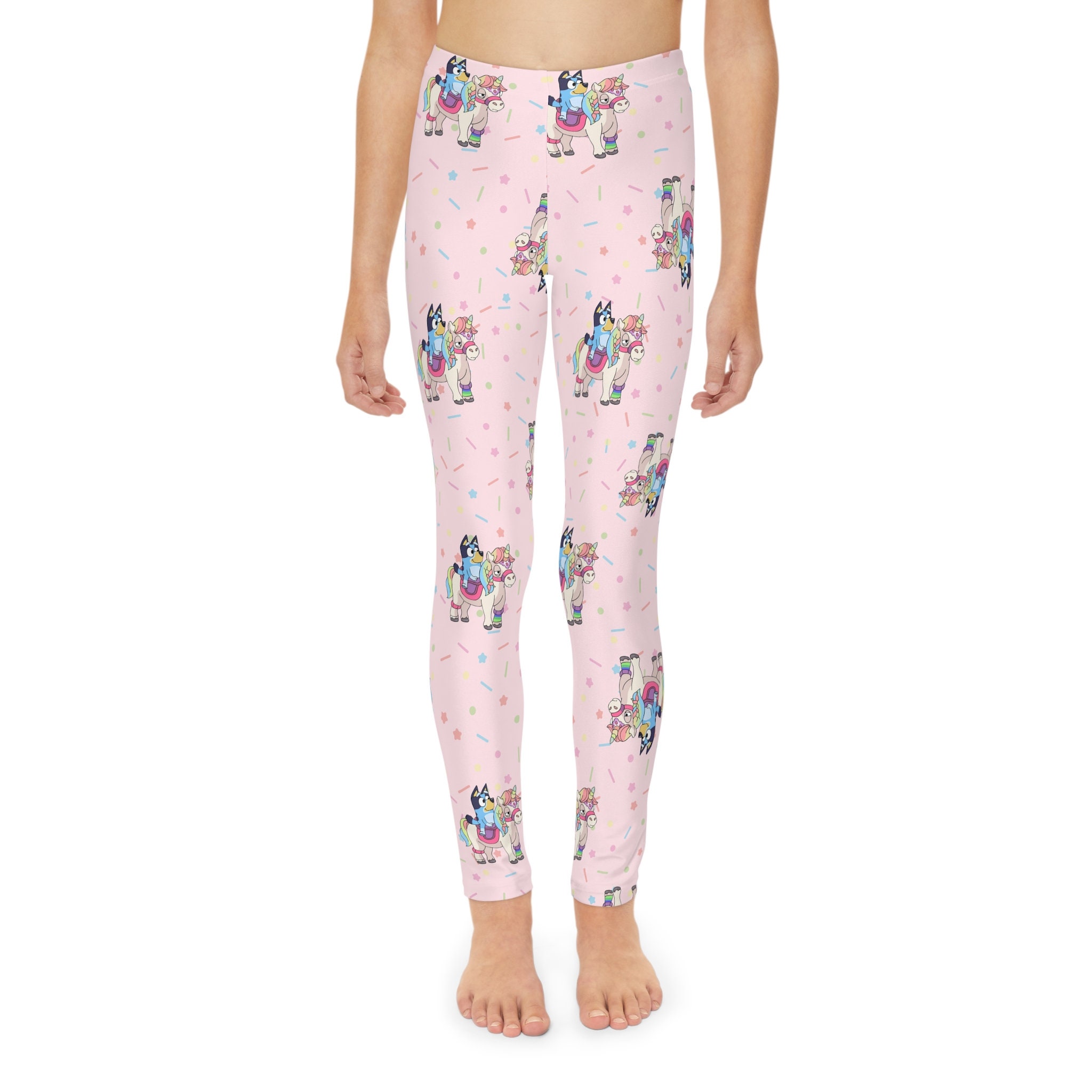 Bluey & Buttermilk the Unicorn Kids Leggings - Etsy