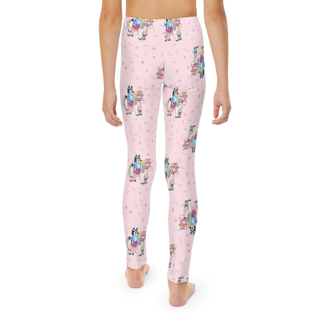 Bluey & Buttermilk the Unicorn Kids Leggings - Etsy