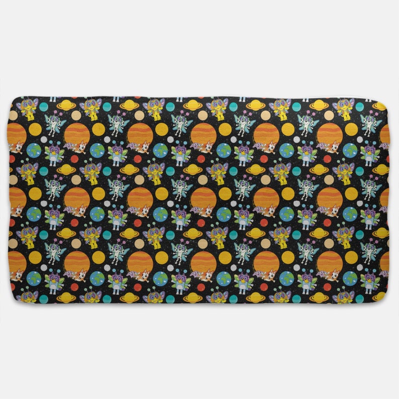 Bluey Sleepy Time Jersey Fitted Crib Sheet - Etsy