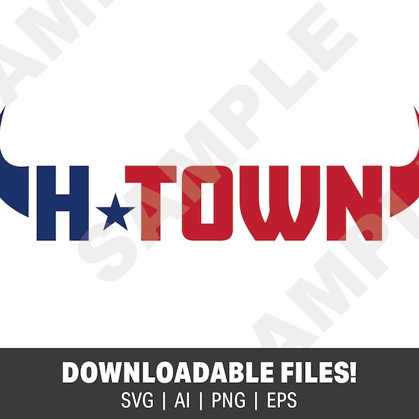Texans H Logo - Etsy