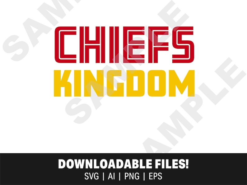 Kansas City Chiefs - Chiefs Kingdom DIGITAL DOWNLOAD - Etsy