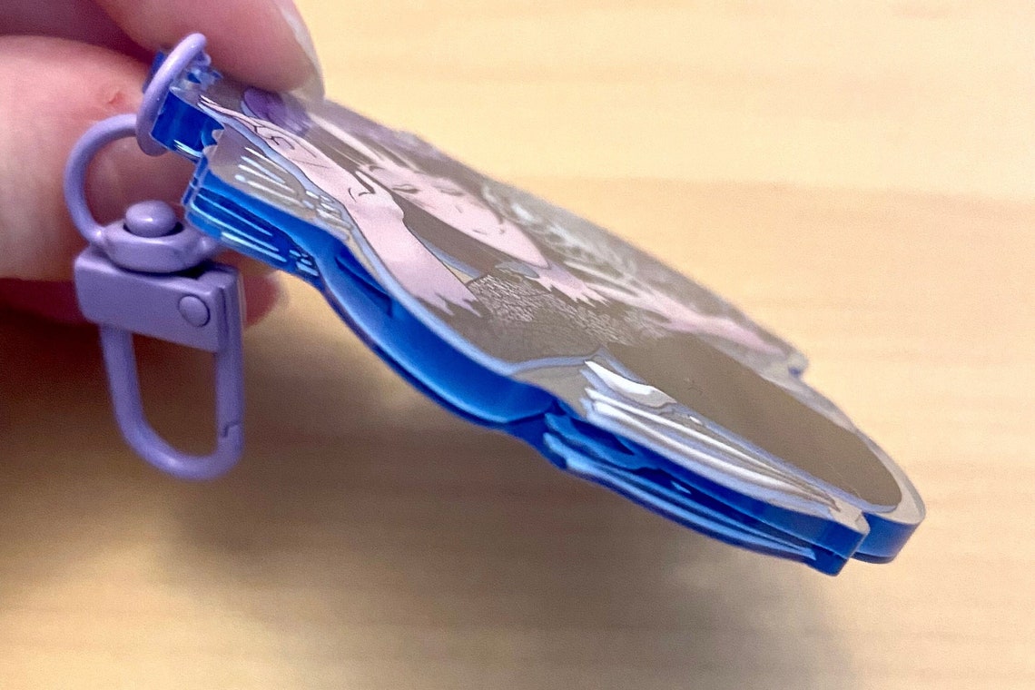 Deco27 Keychains Colored Acrylic Charms Vocaloid Miku the Vampire Otome ...