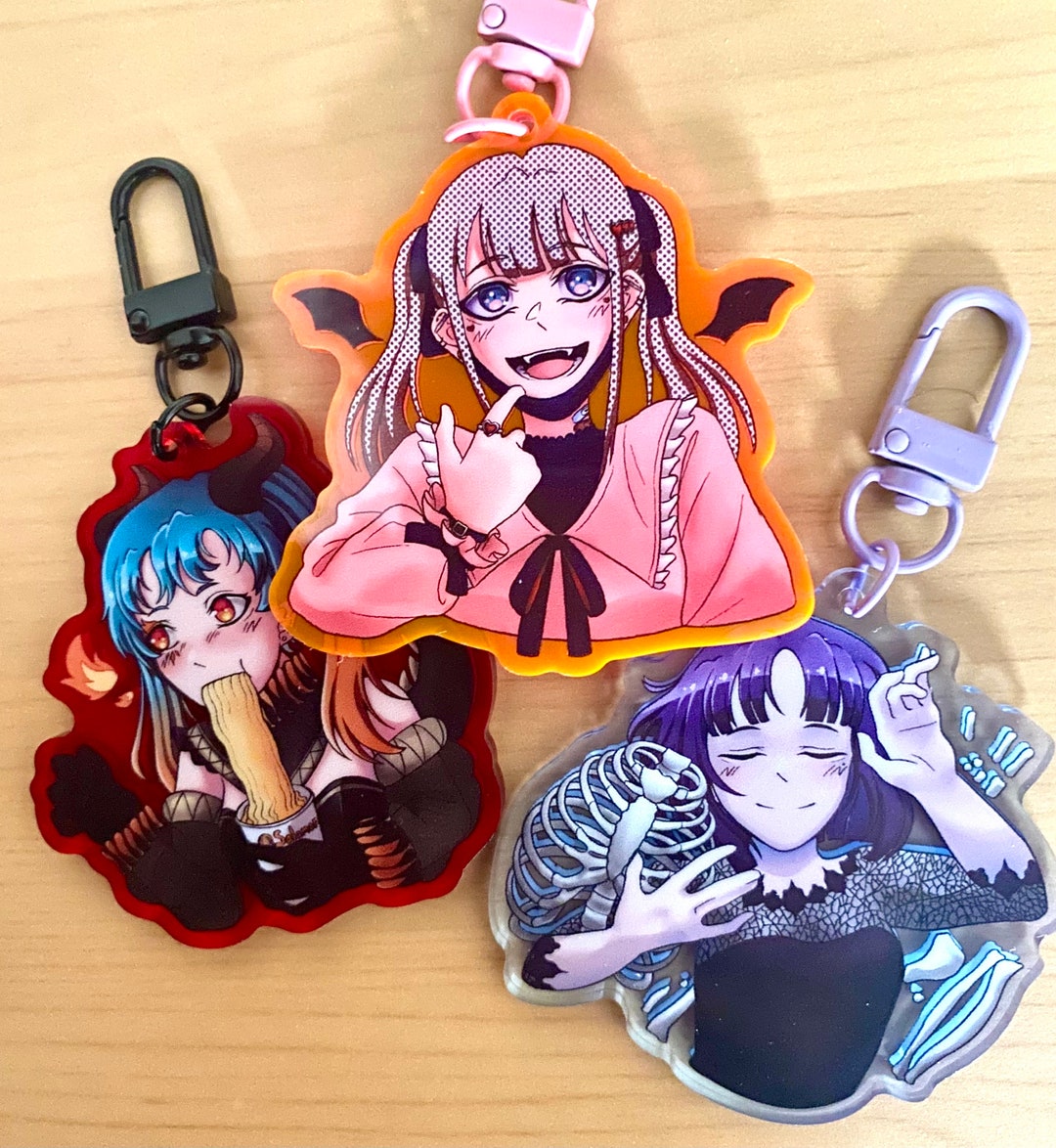 Deco*27 Vocaloid Acrylic Charm – Salamander Miku, the Vampire, Otome ...