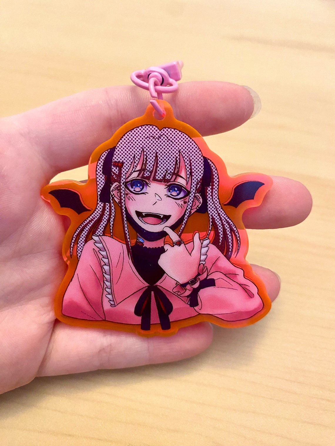 Deco27 Keychains Colored Acrylic Charms Vocaloid Miku the Vampire Otome ...