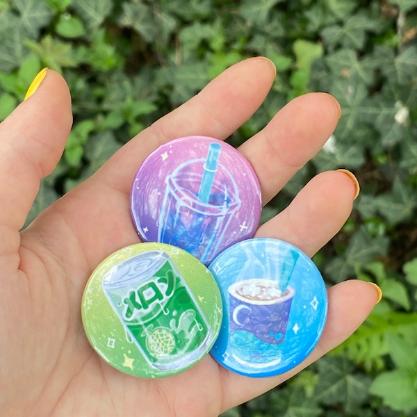 Button Pins - Etsy