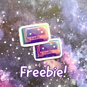 Omori Vinyl Stickers Omori, Basil, Space Exboyfriend and Sweetheart ...