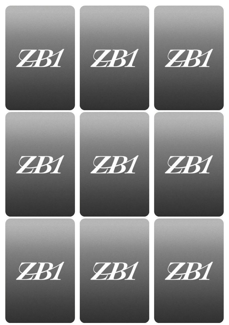 ZB1 ZEROBASEONE Photocards unofficial - Etsy UK