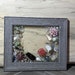 Unique Seashell Sea Glass Epoxy Resin Picture Frame Beach Art - Etsy