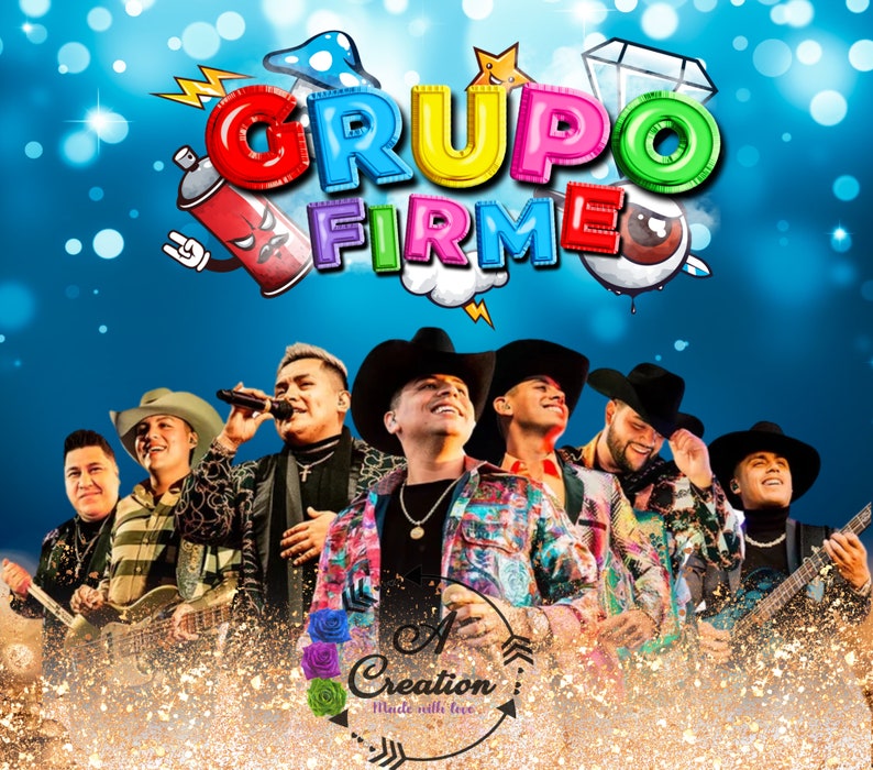 Grupo Firme Tumbler Wrap - Etsy