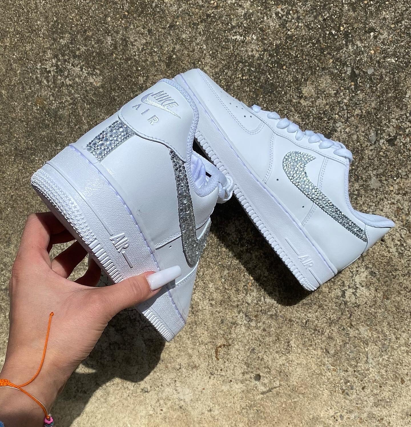Custom Air Force 1 Rhinestone - Etsy